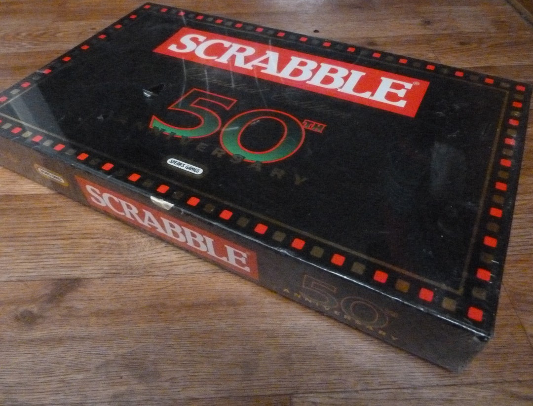 SEALED Scrabble 50th Anniversary Limited Edition Special Set, Complete ...