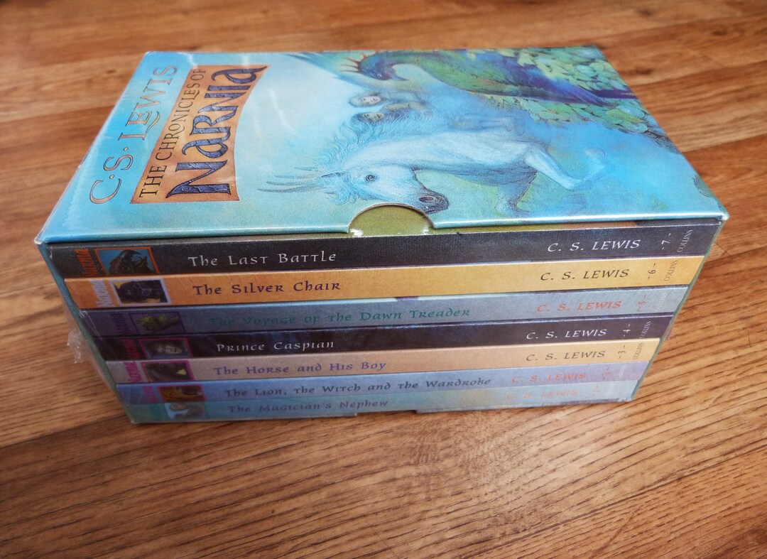 SEALED the Complete Chronicles of Narnia Collection Slipcase Containing ...