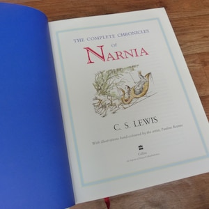 The Complete Chronicles of Narnia Colour Illustrated Large Hardback ...