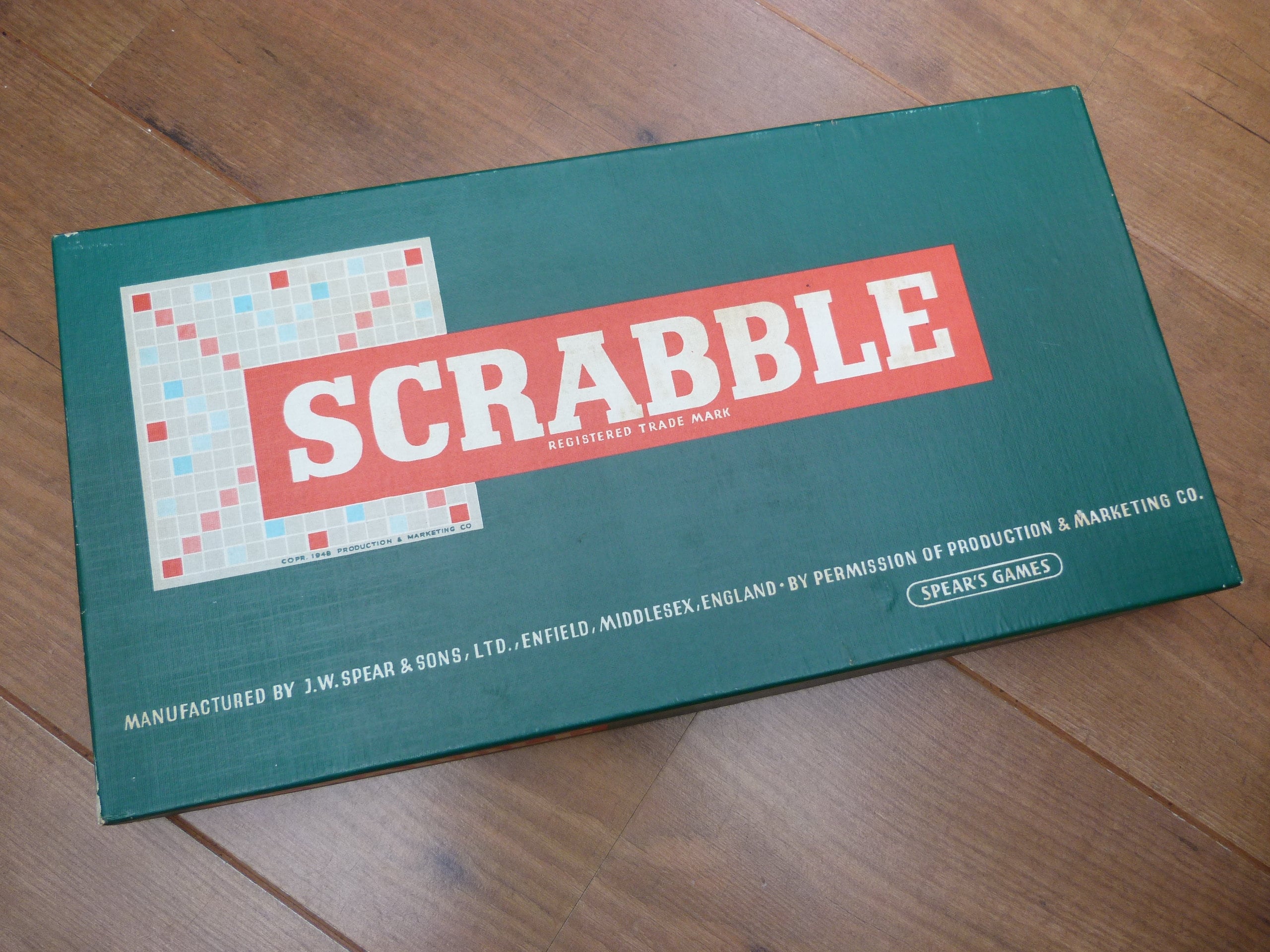 Scrabble Box