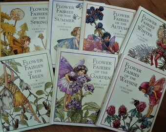 Complete Flower Fairies Collection Slipcase Containing Eight Hardback ...