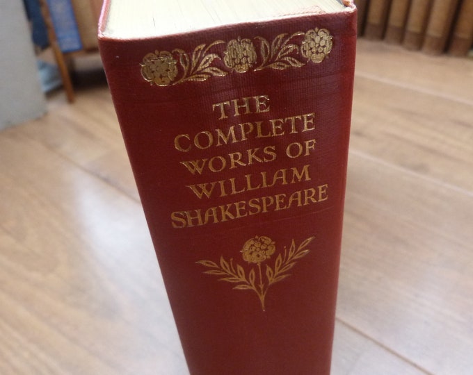 Tudor Edition of William Shakespeare Complete Works Illustrated Vintage ...