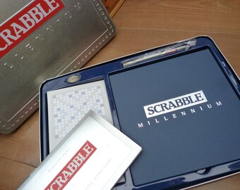 Vintage Scrabble 50th Anniversary Limited Edition Special Set, Complete ...