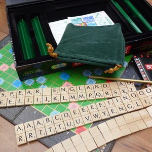 UNPLAYED Scrabble 50th Anniversary Limited Edition Special Set Complete ...