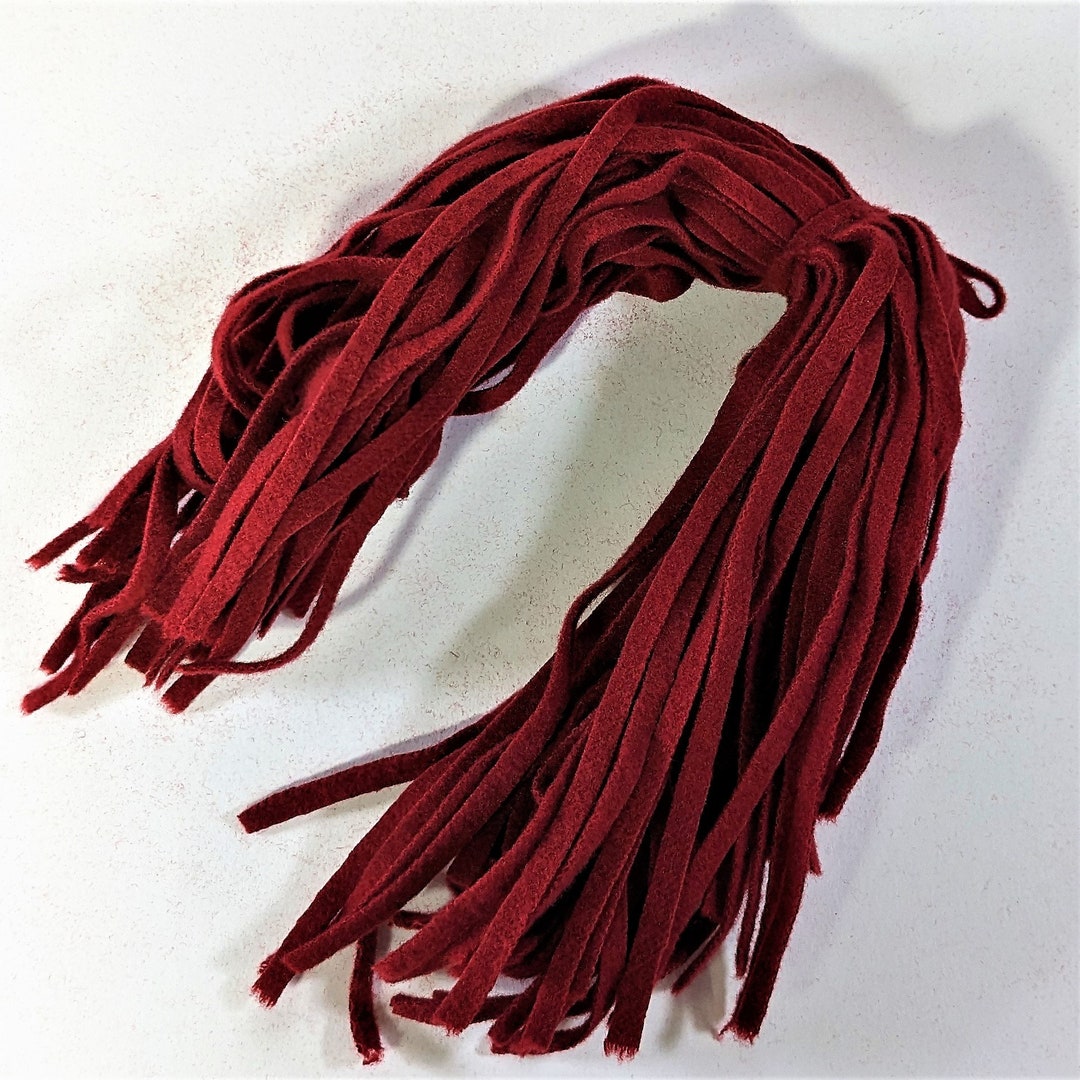Dorr Wool Ruby New Color Wool Strips on Number 8 Blade 18 Inches Long ...