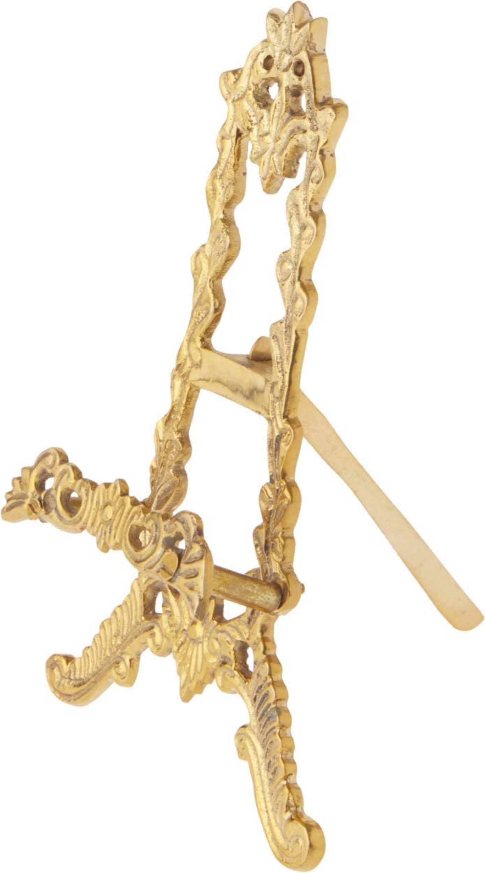 Bard's Ornate Brass Easel, 7 H X 4 W X 4.25 D - Etsy