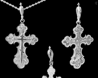 Orthodox 3 Bar Cross - Etsy