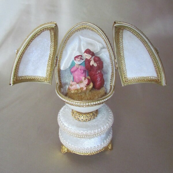 Nativity Scenes With Music Box - Etsy