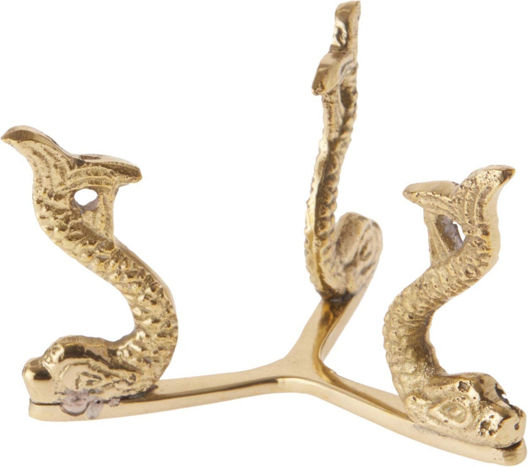 Bard's Brass Egg Stand/holder, Fish, 2.625 Diameter for Goose Emu, Rhea ...