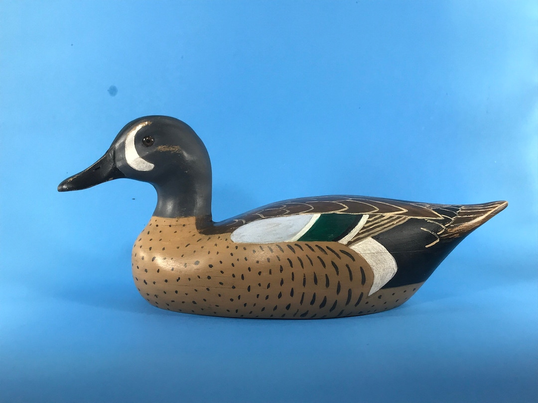 Blue Winged Teal Decoy - Etsy