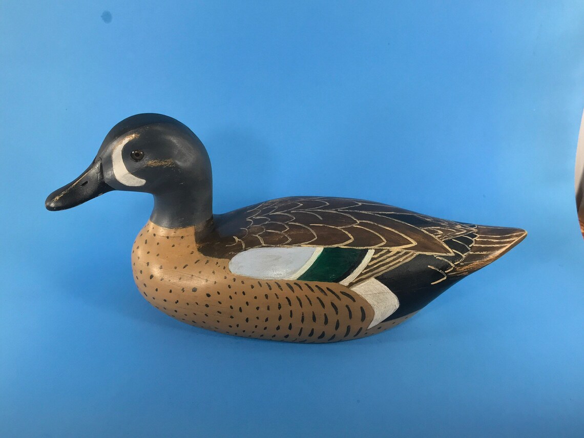 Blue Winged Teal Decoy - Etsy