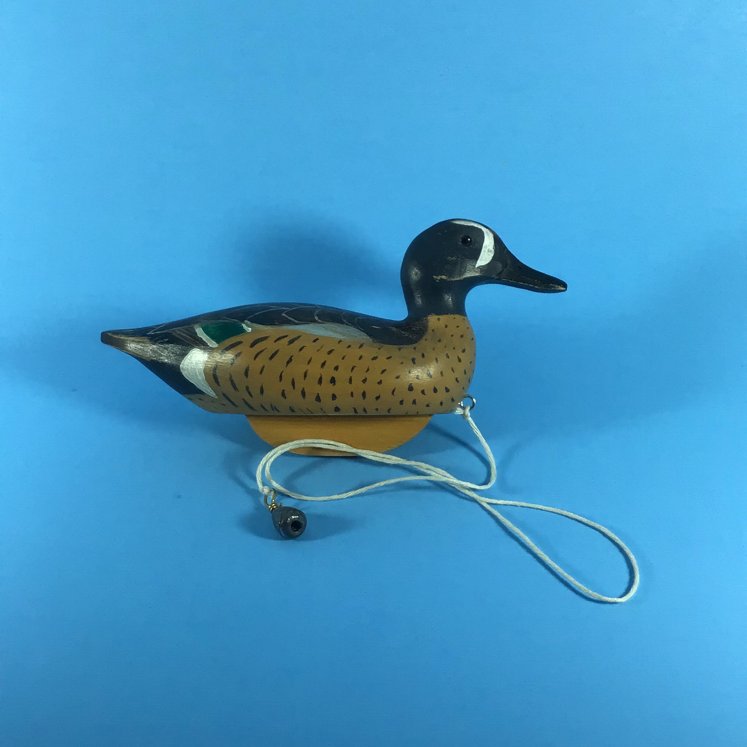 Miniature Blue Winged Teal Decoy - Etsy
