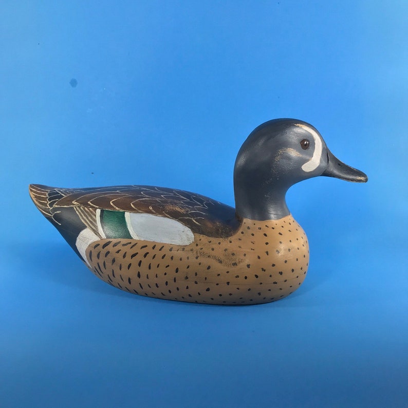 Blue Winged Teal Decoy - Etsy