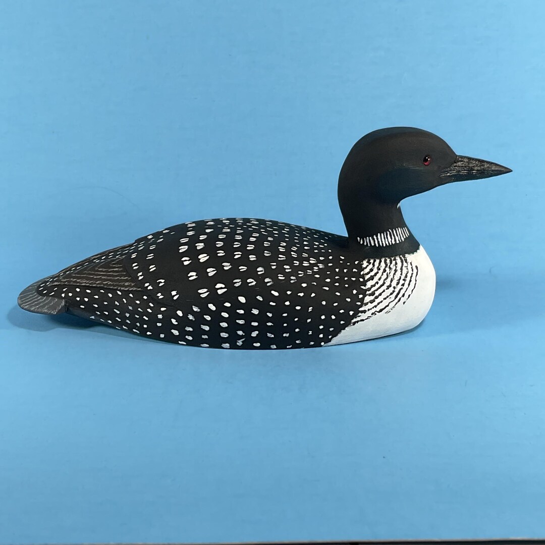 Miniature Common Loon - Etsy