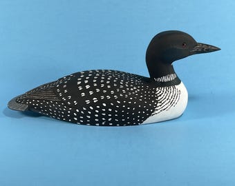 Common Loon Linocut, Loon Art Print - Etsy