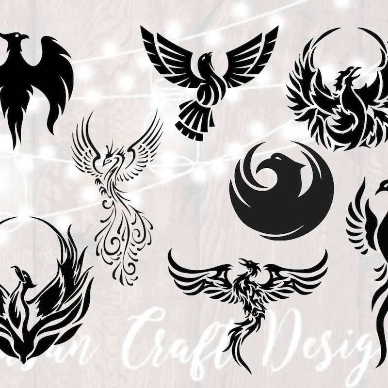 Phoenix Svg - Etsy