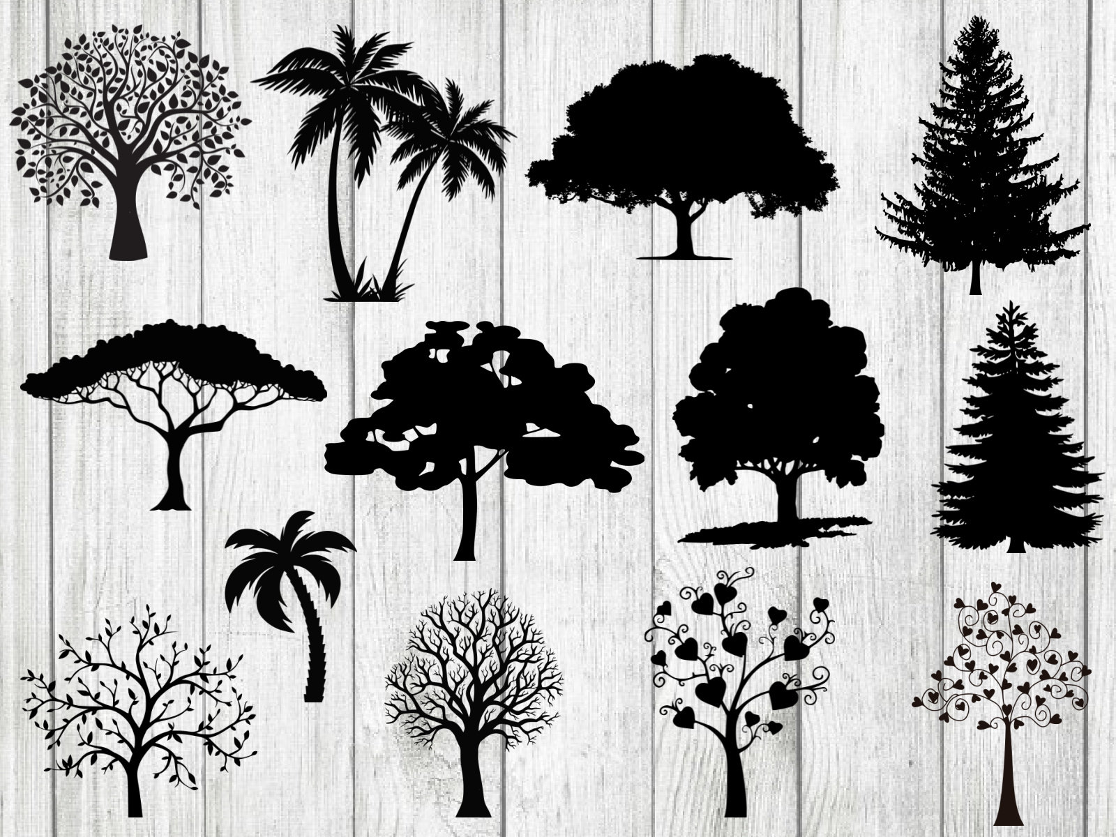 Baum SVG Bundle Familie SVG Bundle Baumschnittdatei Baum - Etsy Österreich