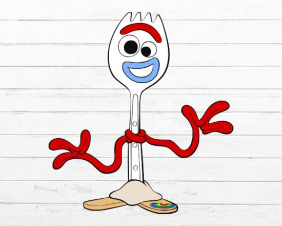 Forky SVG Bundle LAYERED Eps Png Files Forky Clipart Toy - Etsy Australia