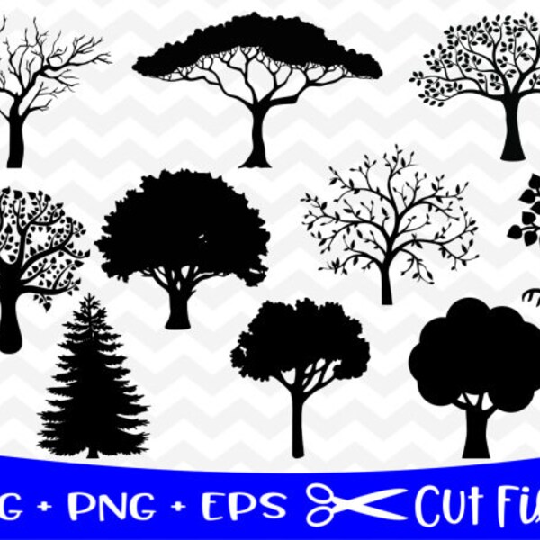 Tree Svg - Etsy