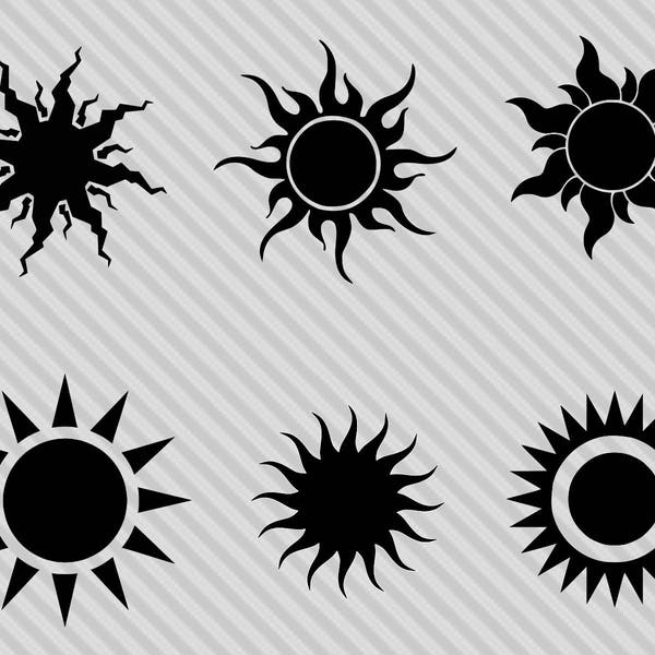 Sun Svg - Etsy
