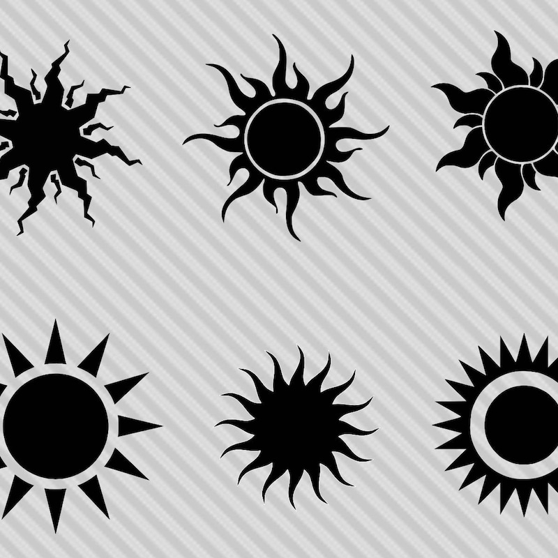 Sun Svg - Etsy
