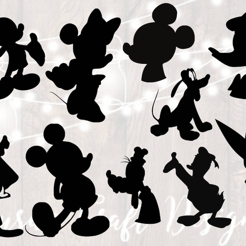 Mickey Face Svg Laser - Etsy
