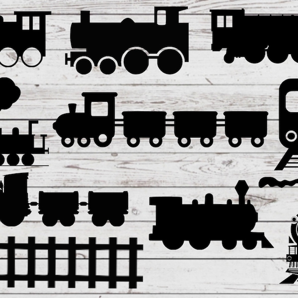 Train Clipart - Etsy