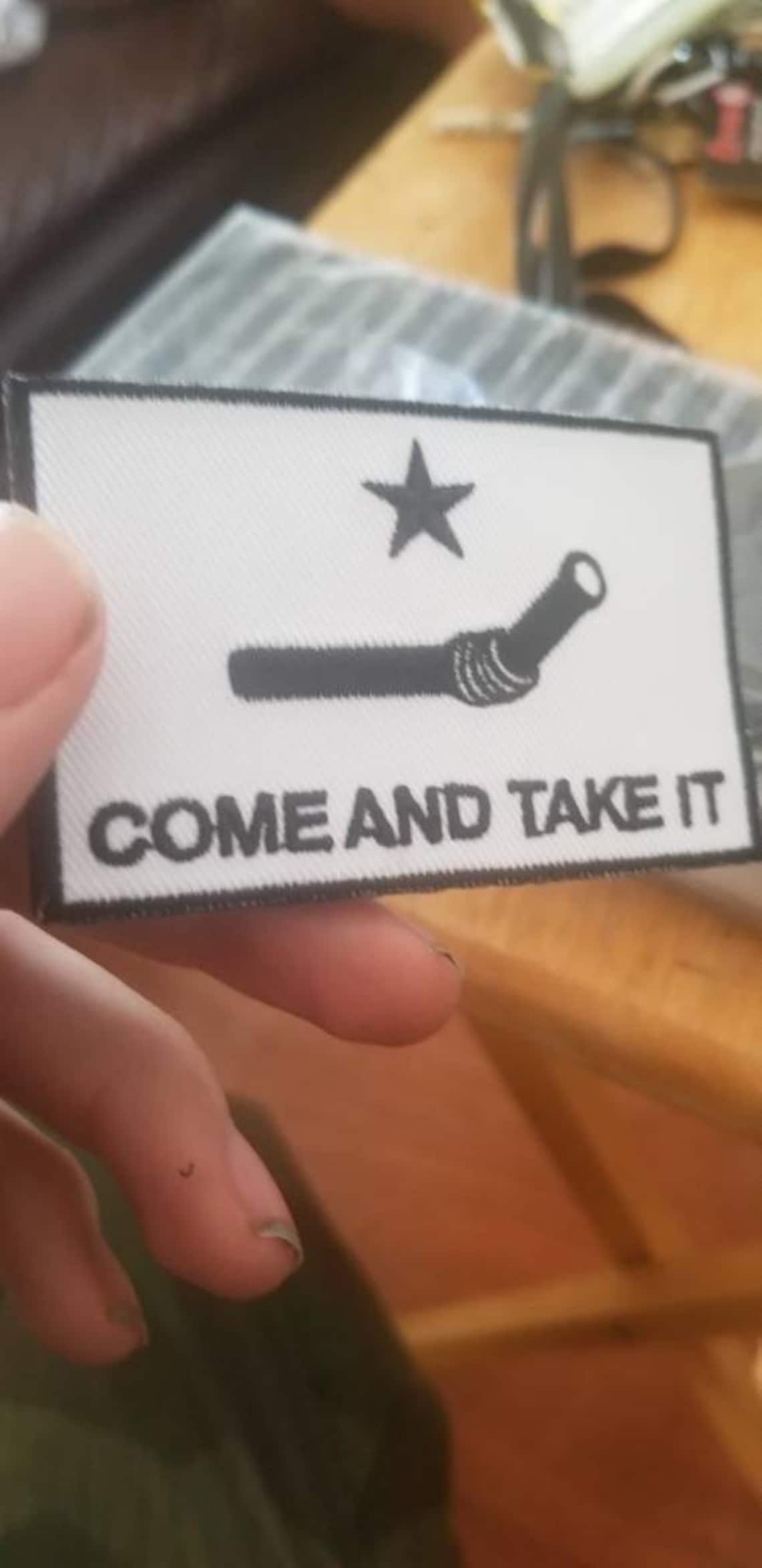 Come and take it Patch | Etsy