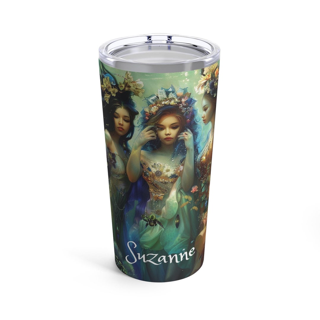 05 Personalization Optional Mermaid Tumbler, Water Goddesses ...