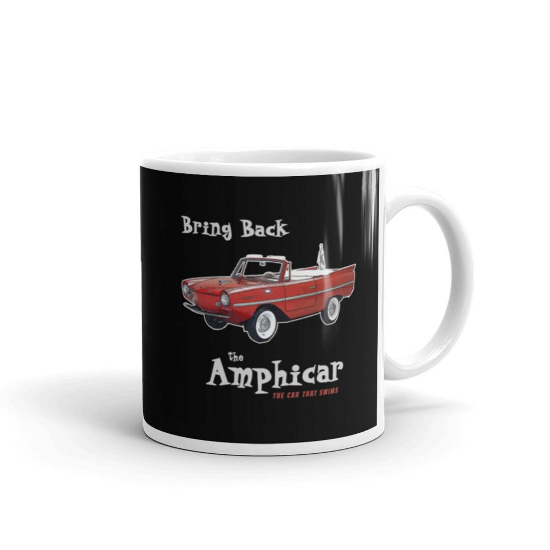 Bring Back the Amphicar - the Car That Swims Mug - Etsy