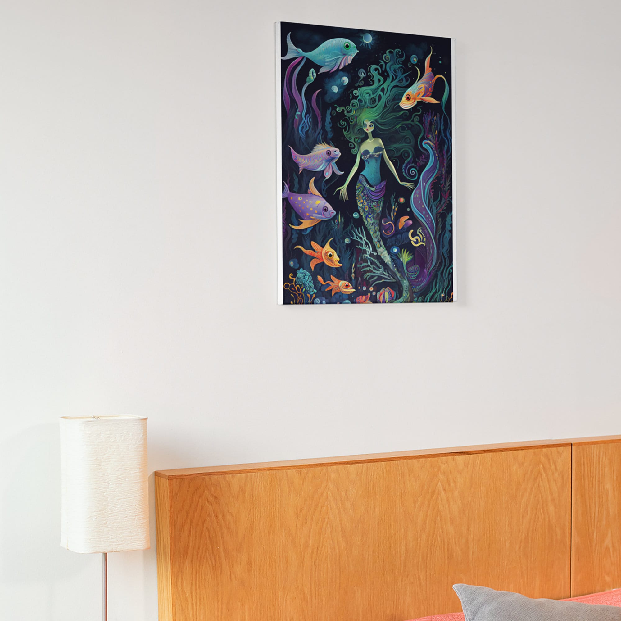 Mermaid Garden Mermaidcore Fairycore Underwater Ocean Poster (5 Sizes ...