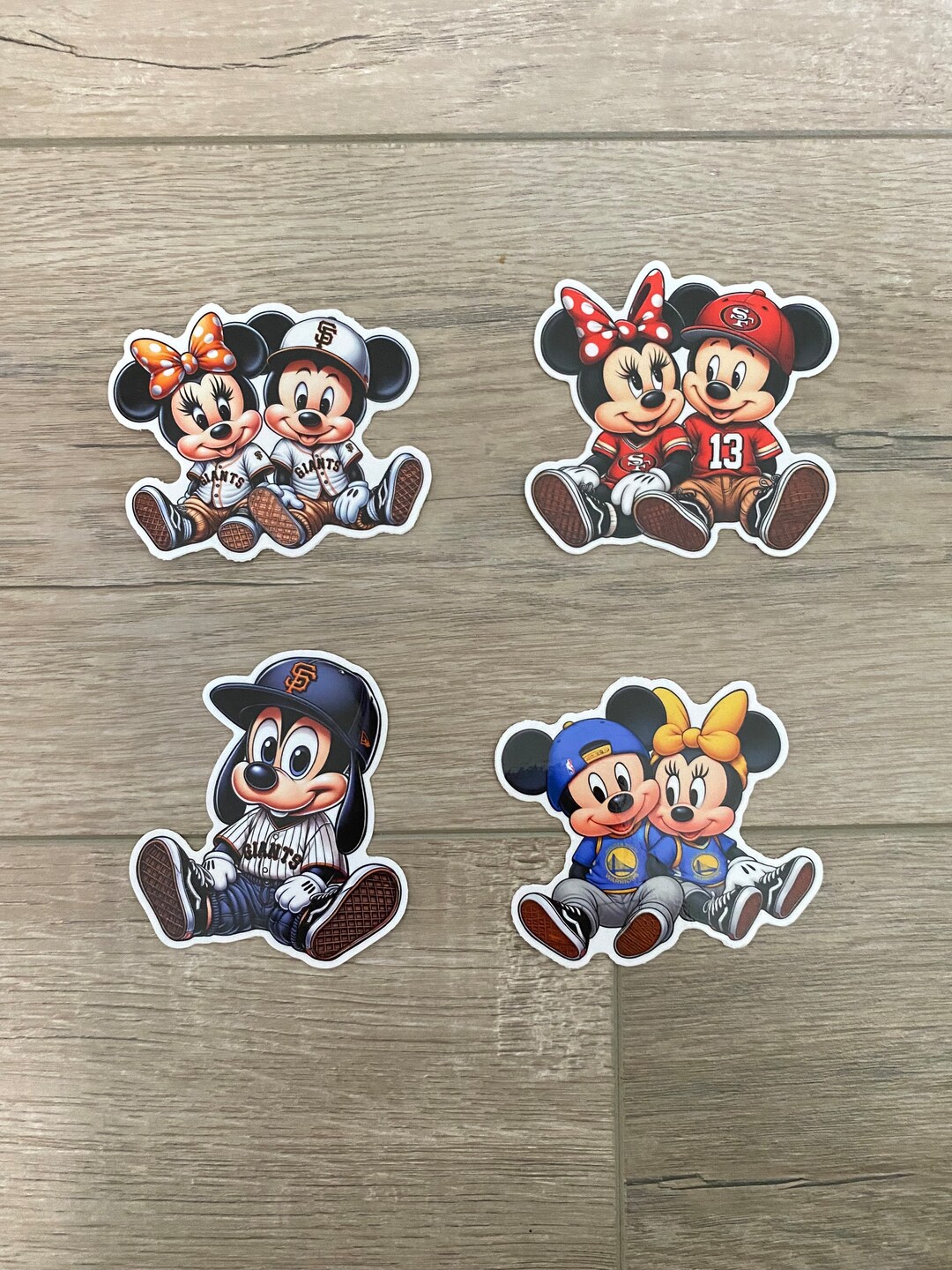 Disney Teams Stickers - Etsy