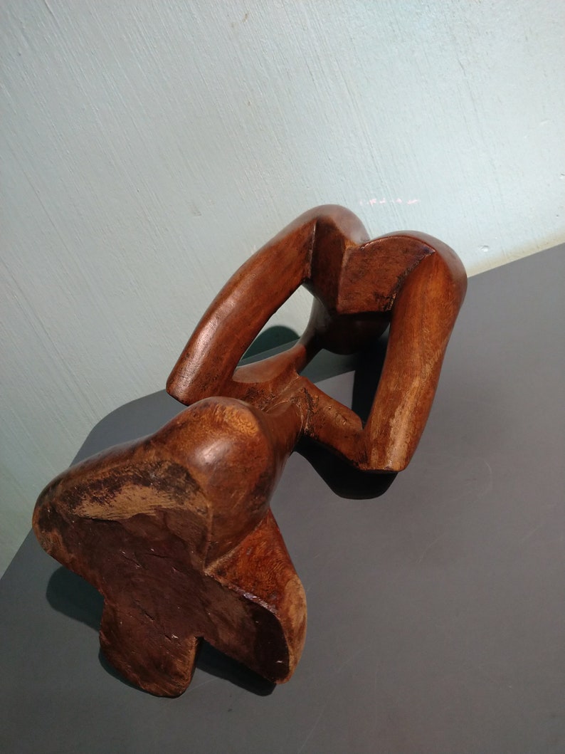 African Wooden Statue, Ethnological Object, African Art, Early Version ...