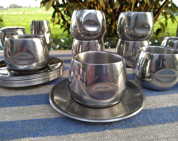 AMC Italia Espresso Inox Design Cups. Cult of the 70s, Still Elegant ...