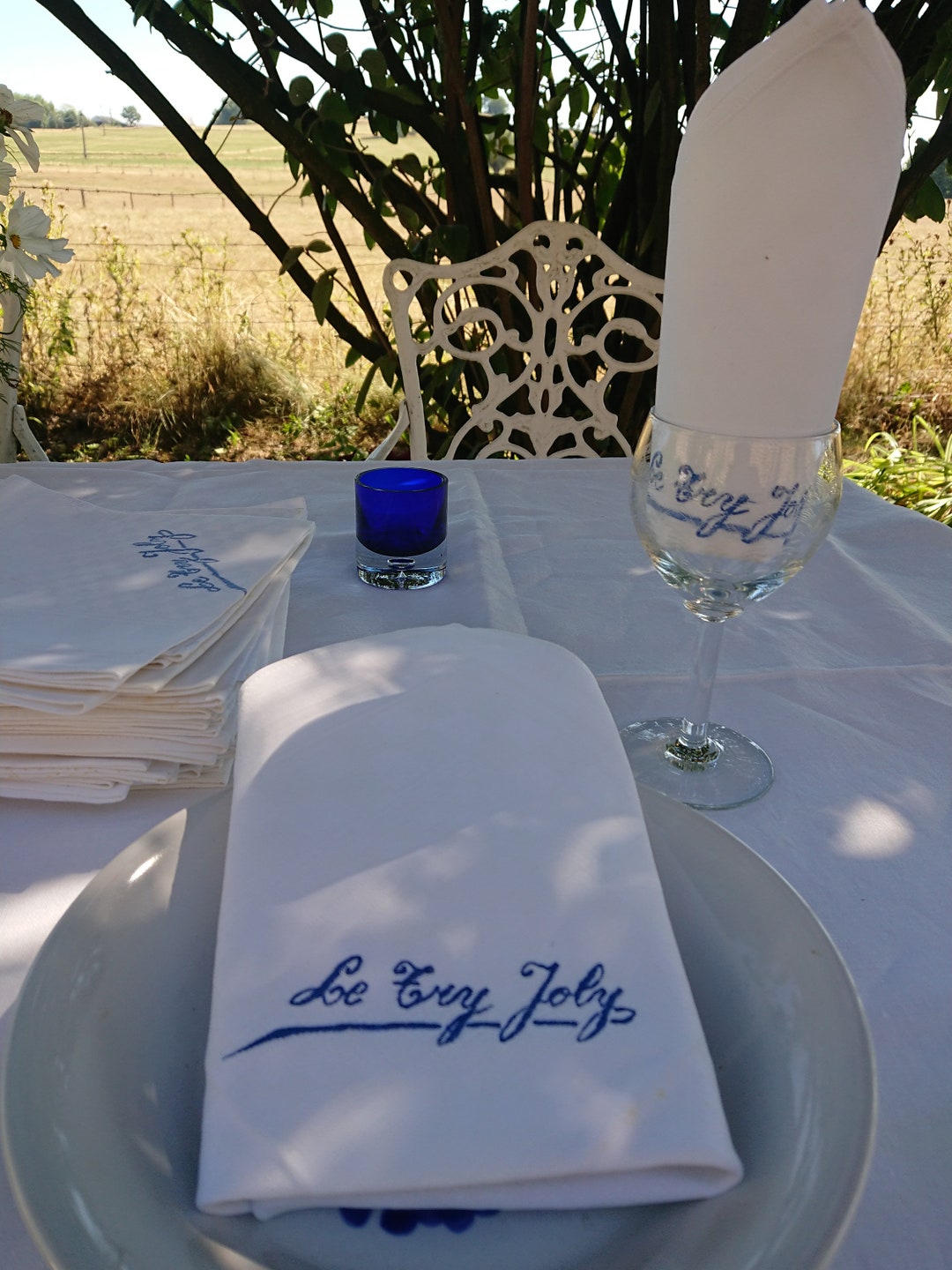 Antique and Vintage Embroidered Table Linen, Some From Old French ...