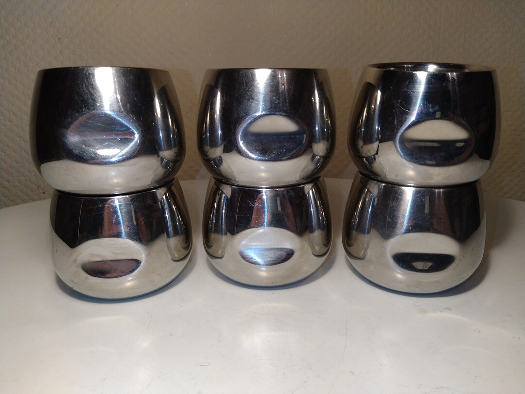 AMC Italia Espresso Inox Design Cups. Cult of the 70s Always - Etsy