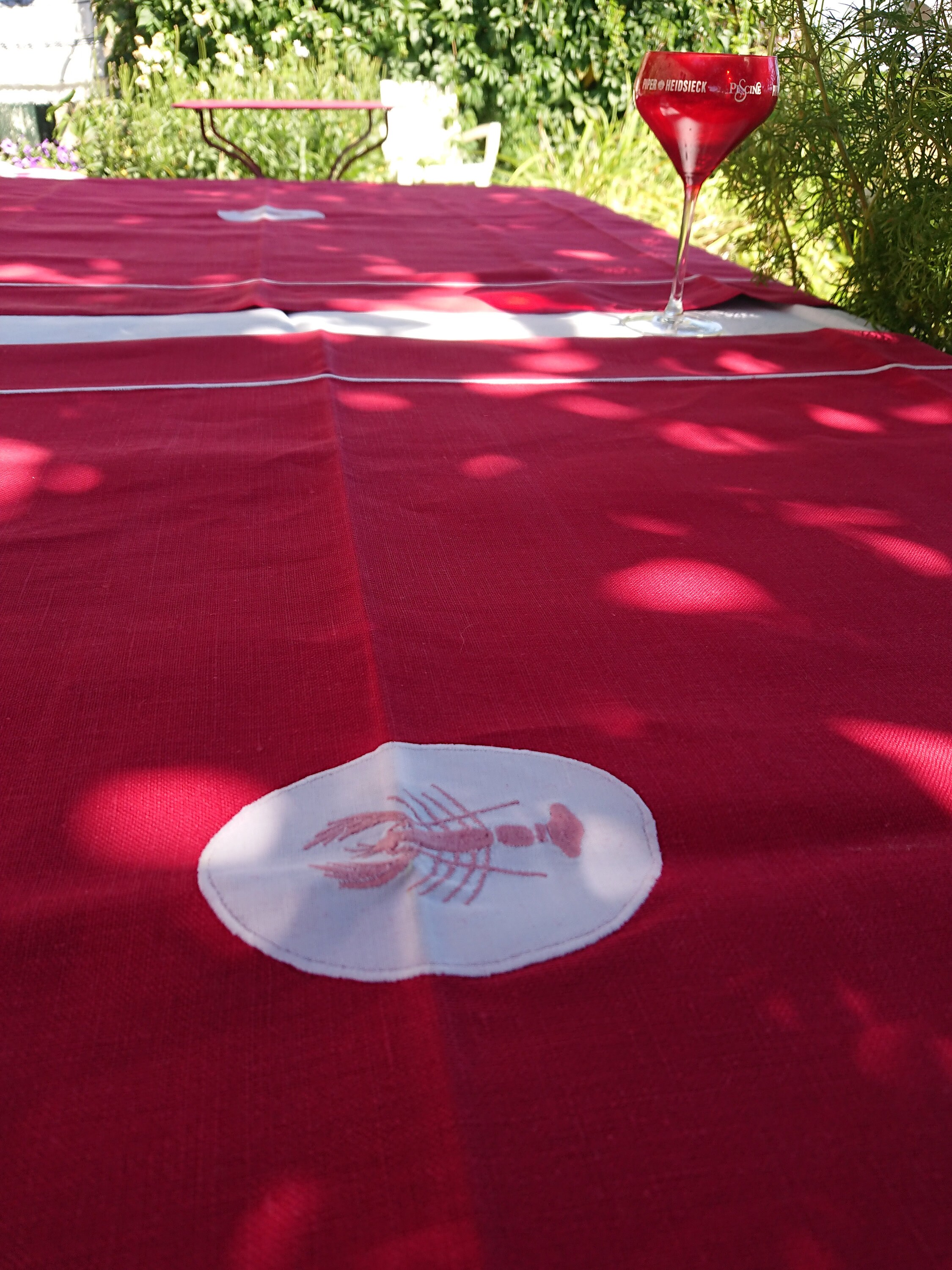 Antique and Vintage Embroidered Table Linen, Some From Old French ...