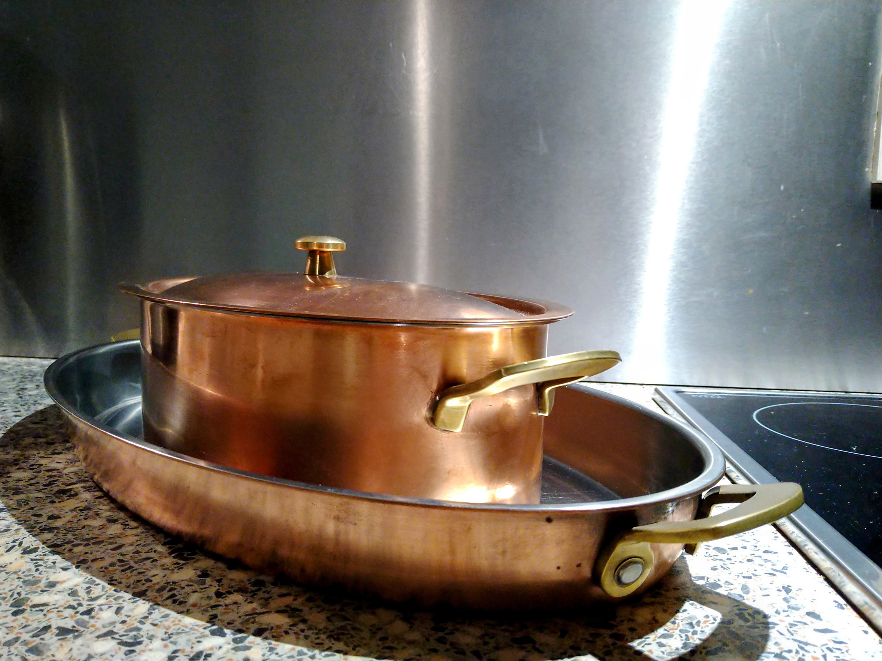 SPRING Culinox Copper Stainless Steel. Switzerland, Profess. Cookware ...