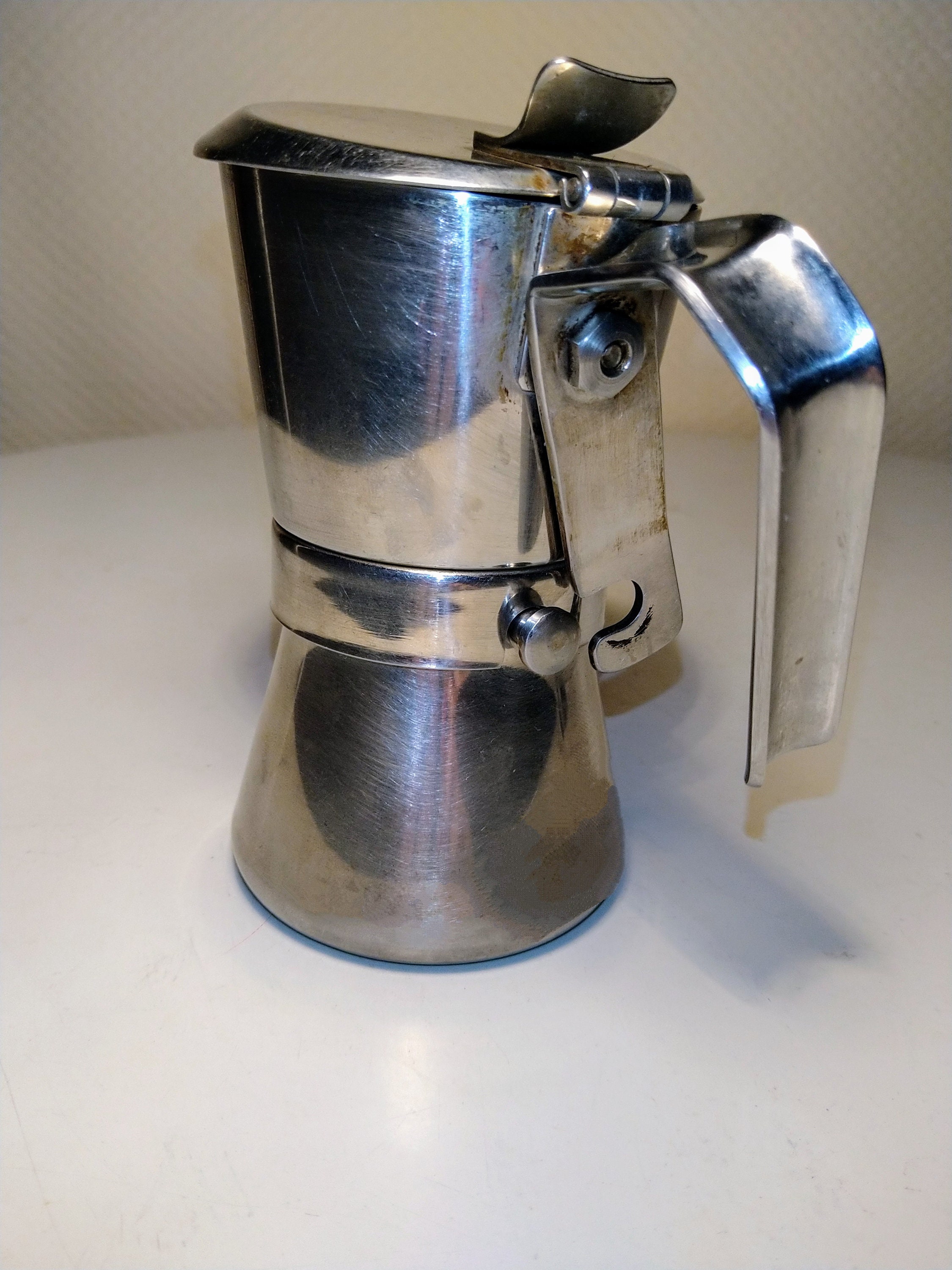 Smallest GIANNINA Espresso Maker, Italy, Mini Caffettiera, Top Stove ...