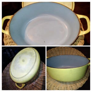 FE Belgium Descoware. Selection of Classic Cast Iron Casseroles, 1960s ...