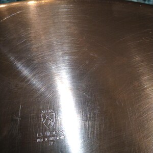 SPRING Culinox Copper Stainless Steel. Switzerland, Profess. Cookware ...