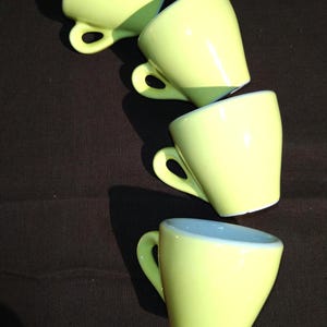 Original Nuova Point Italy, Set of 4 Classic Espresso Cups, Very Rare ...