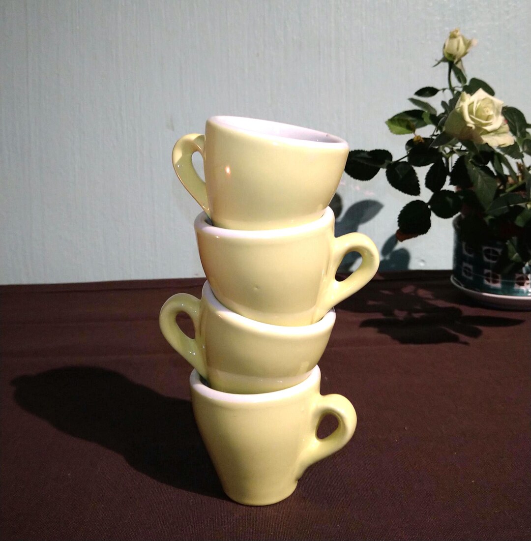 Original Nuova Point Italy, Set of 4 Classic Espresso Cups, Very Rare ...