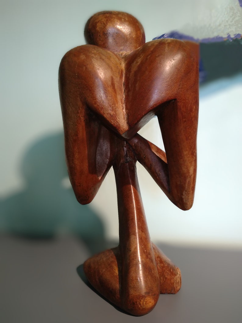 African Wooden Statue, Ethnological Object, African Art, Early Version ...