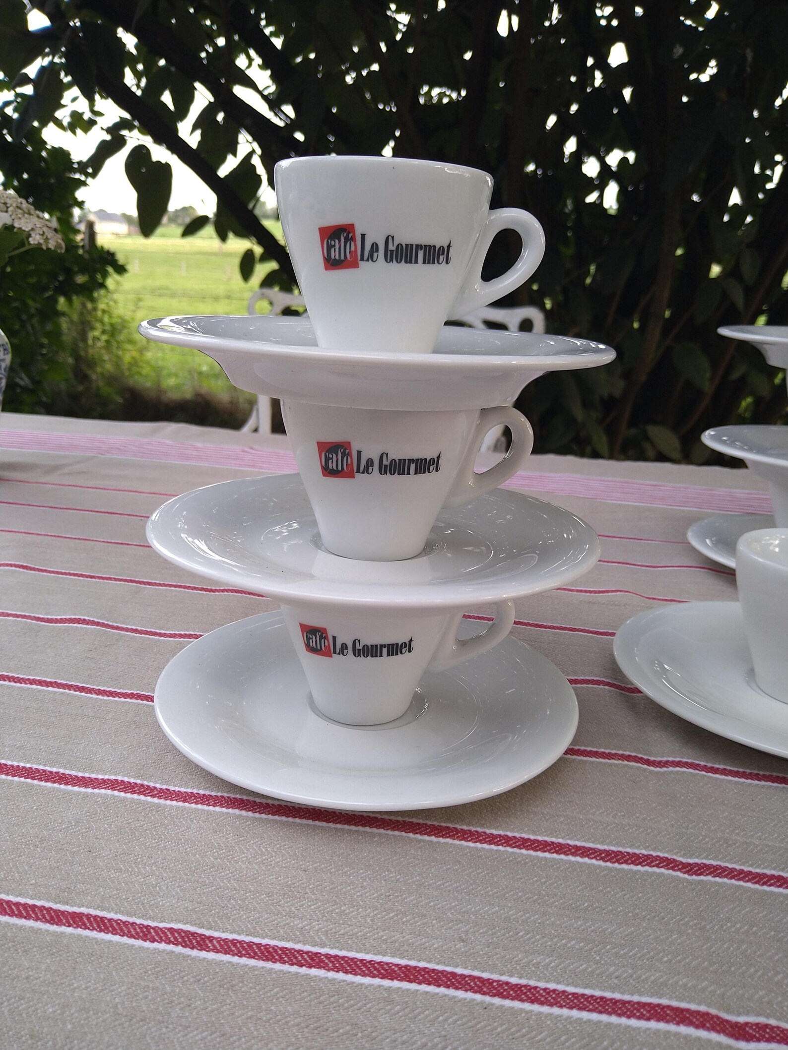 IPA Italy. 1 to 7 Espresso Cups, Restaurant Ware From "café Le Gourmet ...