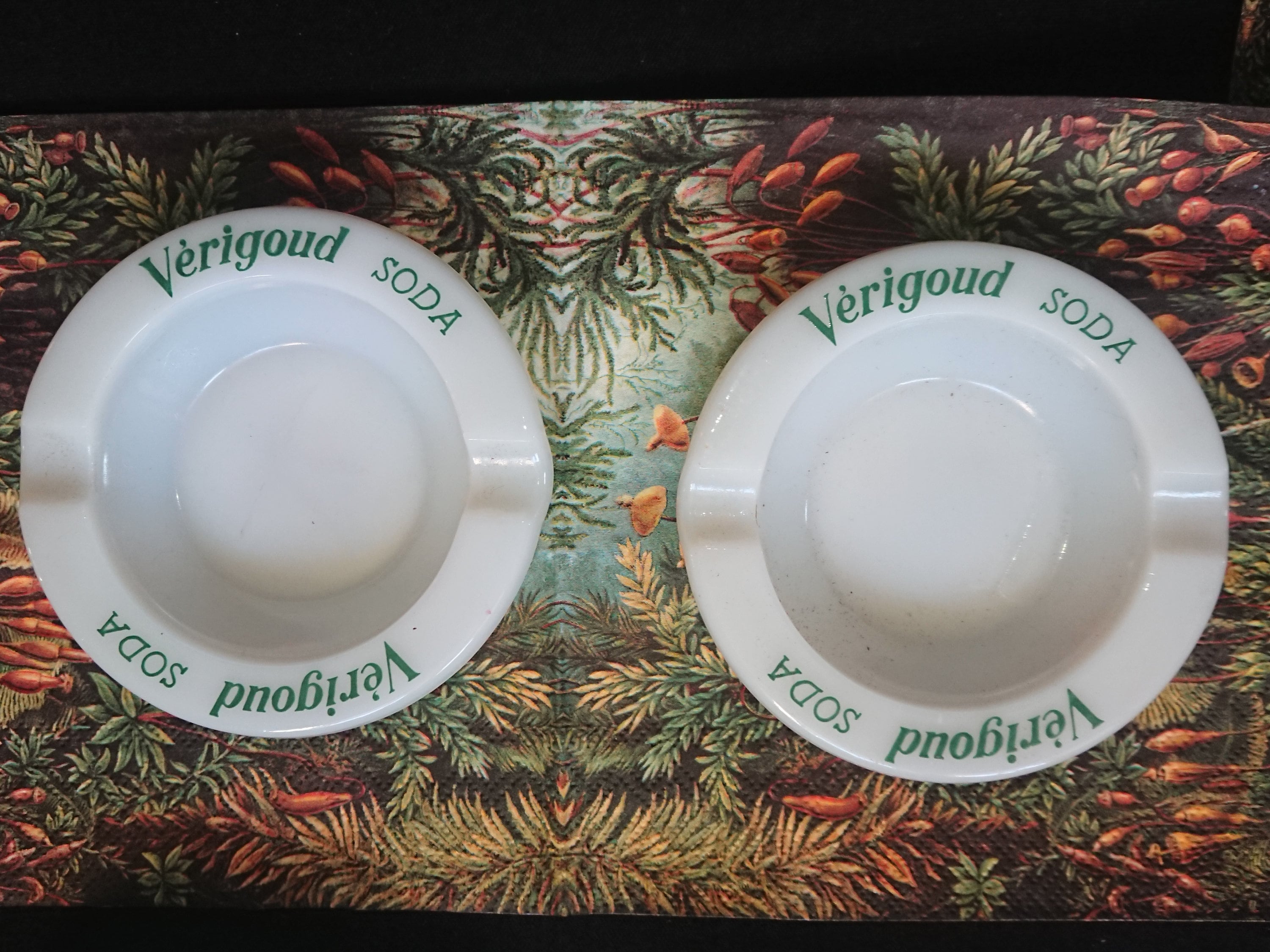 French Opaline, Mid 20th Century, Ashtray. Verigoud Soda, Old Lemonade ...