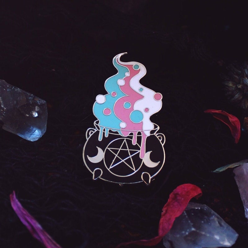 Witch Pin - Etsy