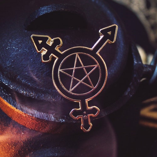 Transgender Pentacle Tshirt Dress Trans Pride Pentagram - Etsy