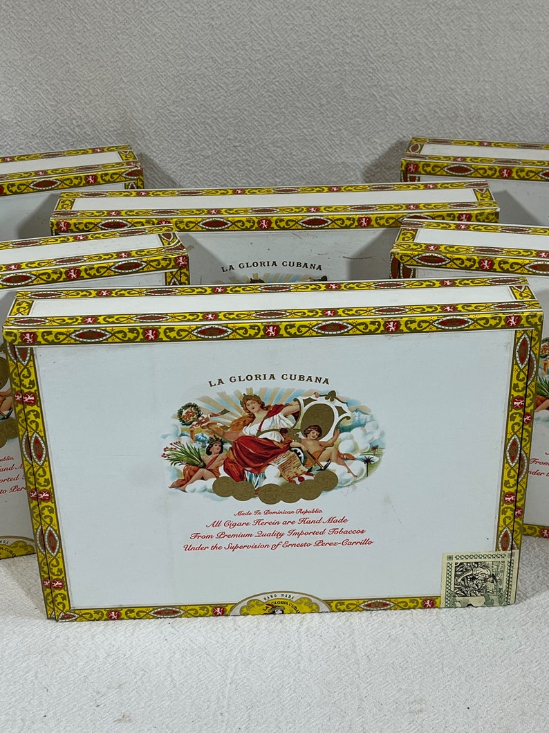 La Gloria Cubana Cigar Wooden Boxes Empty (7) Available Hand Made in ...