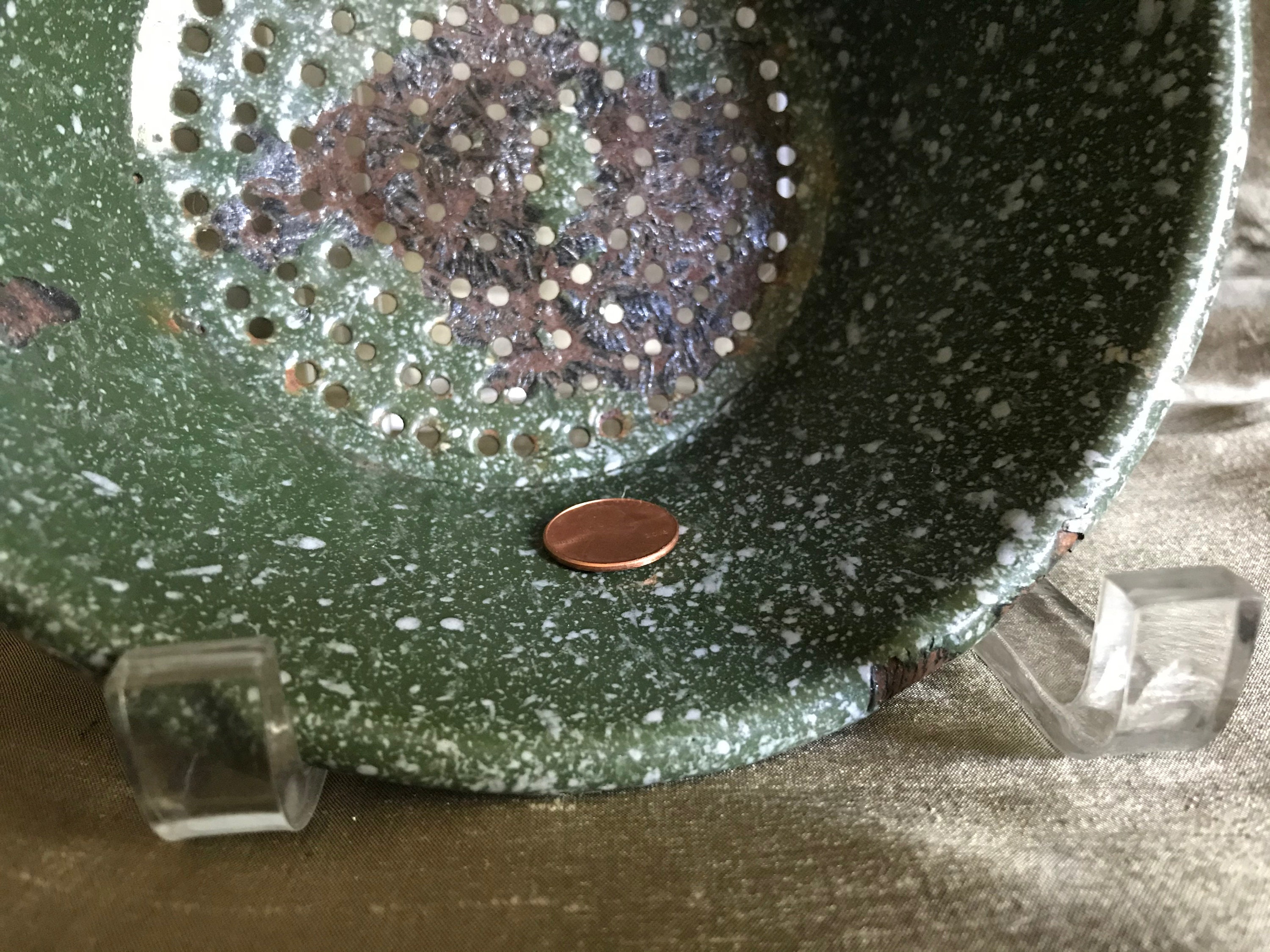 Rare Vintage Green Granite Ware Water Dipper - Etsy